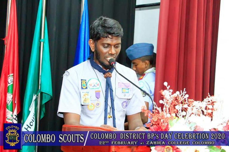 Colombo District BP’s Day Commemoration - Colombo Scouts