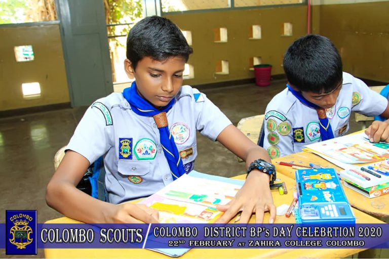 Colombo District BP’s Day Commemoration - Colombo Scouts