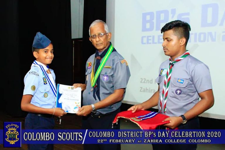 Colombo District BP’s Day Commemoration - Colombo Scouts