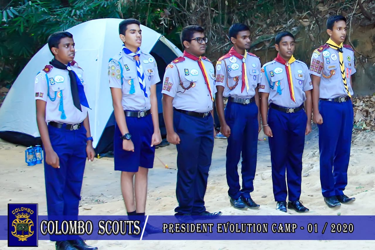 President’s Award Evaluation Camp 2020 - Colombo Scouts