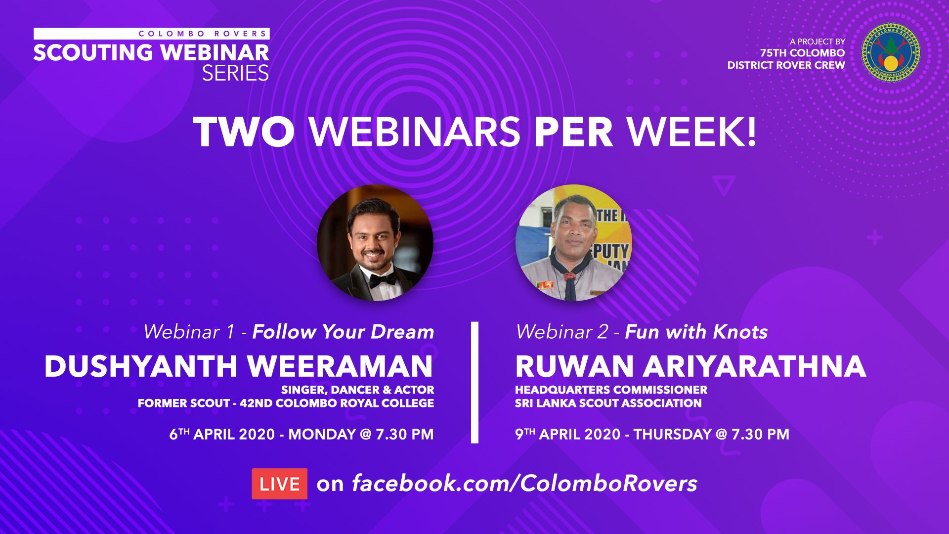 Colombo Rovers – Scouting Webinar Series - Colombo Scouts
